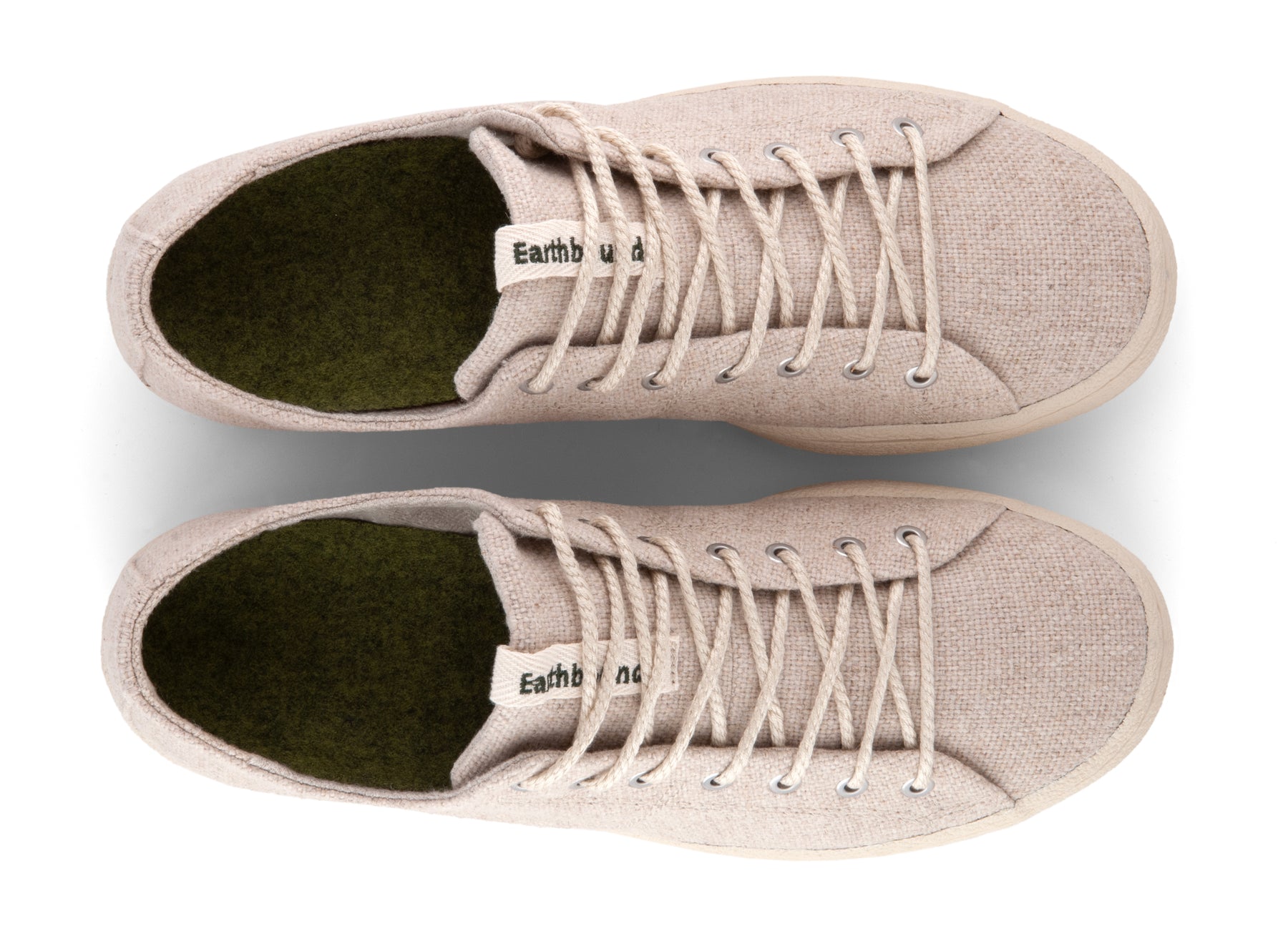 97% natural sneakers by Earthbound | LESHY Hemp & Flax Sneakers