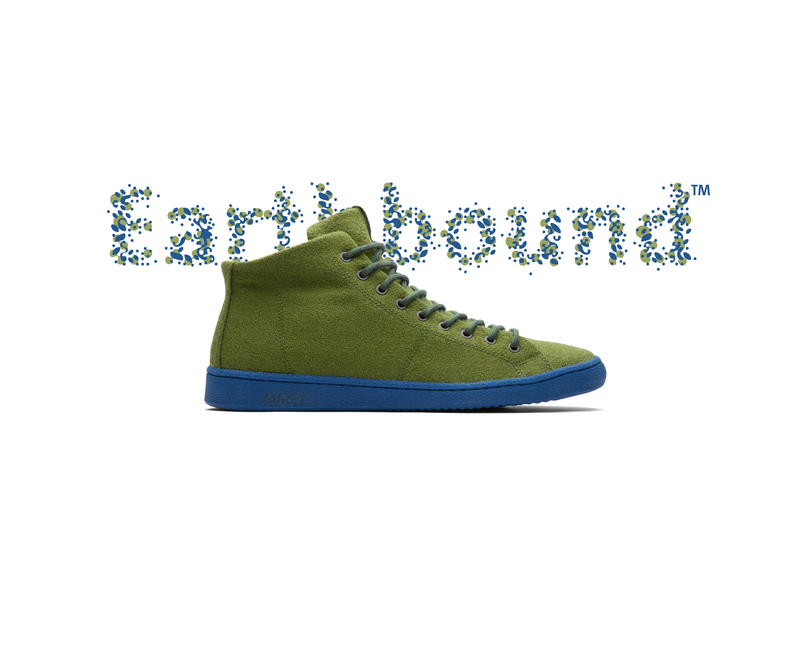 Earthbound bio-based, 97% natural sneakers. The best of nature.