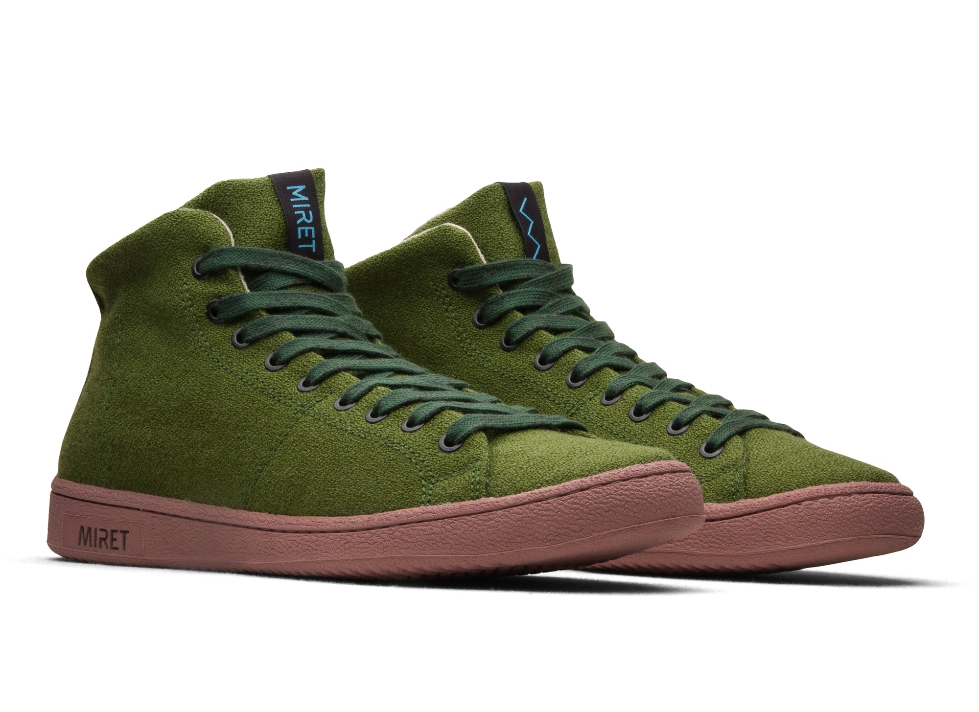 97% natural sneakers by Earthbound | ERILO Moss x Rose Outsole Sneakers
