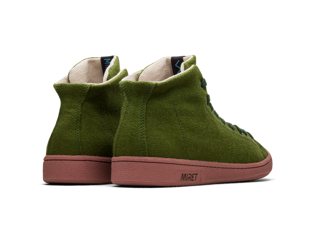 97% natural sneakers by Earthbound | ERILO Moss x Rose Outsole Sneakers