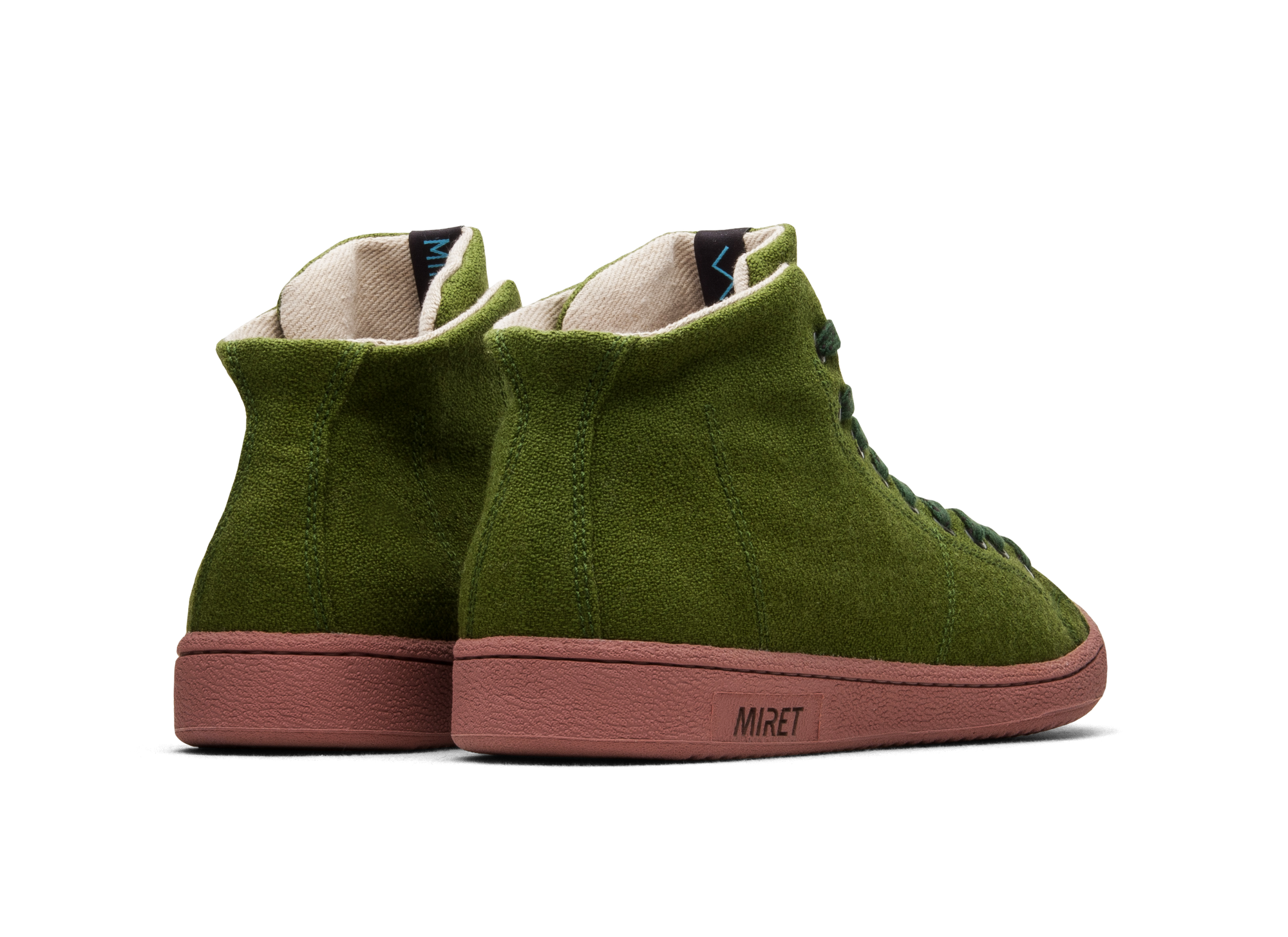 97% natural sneakers by Earthbound | ERILO Moss x Rose Outsole Sneakers